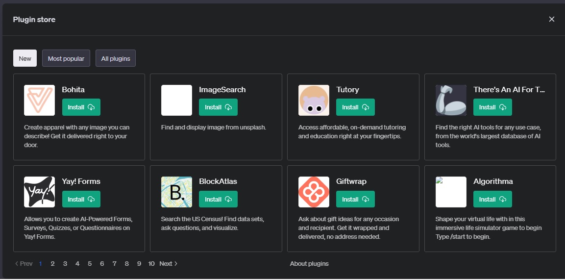 ChatGPTの最新機能であるBrowsing機能とPluginを早速触ってみた | cloud.config Tech Blog